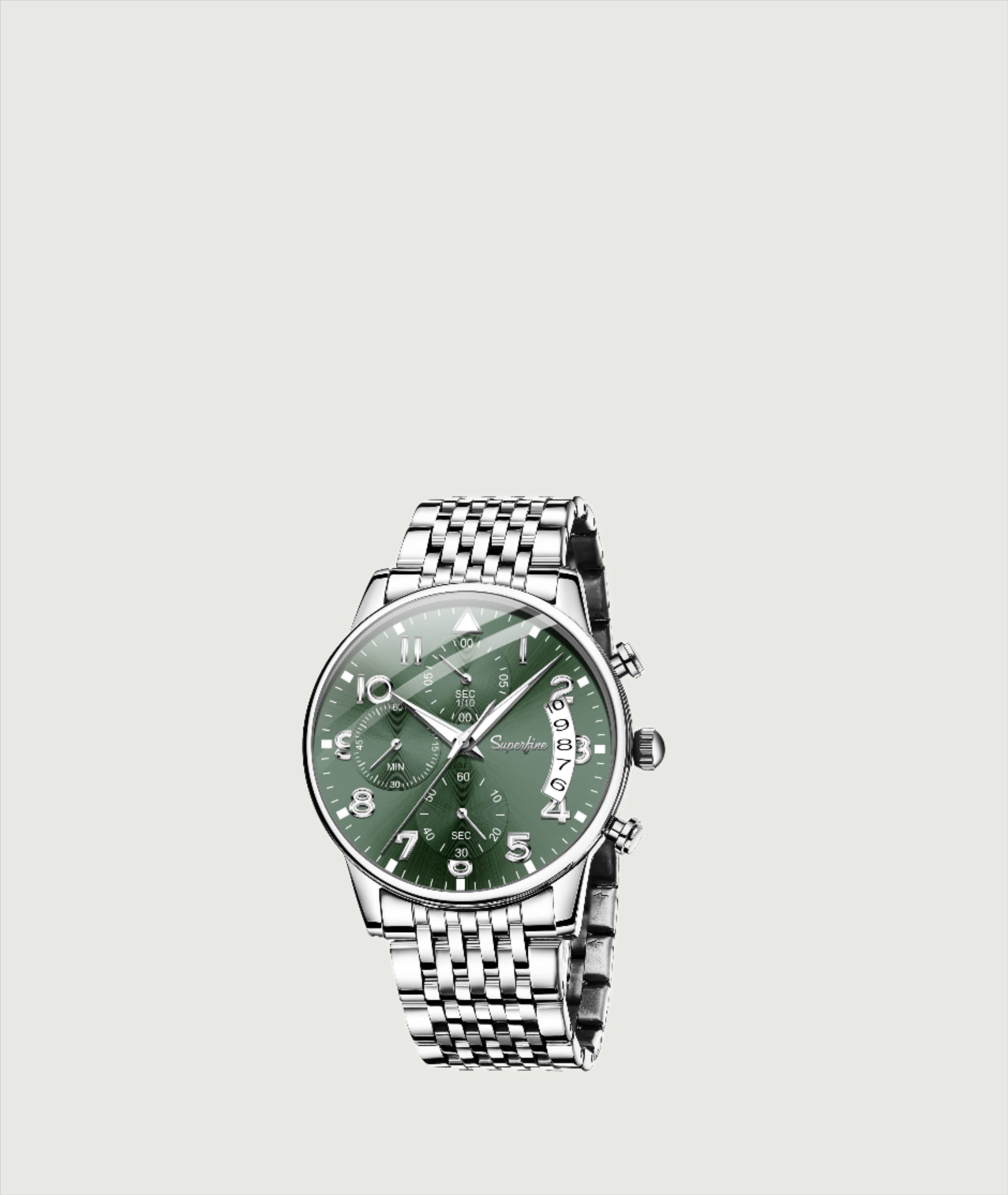 Premium Quality: Men's Stainless steel Watch – Superfine